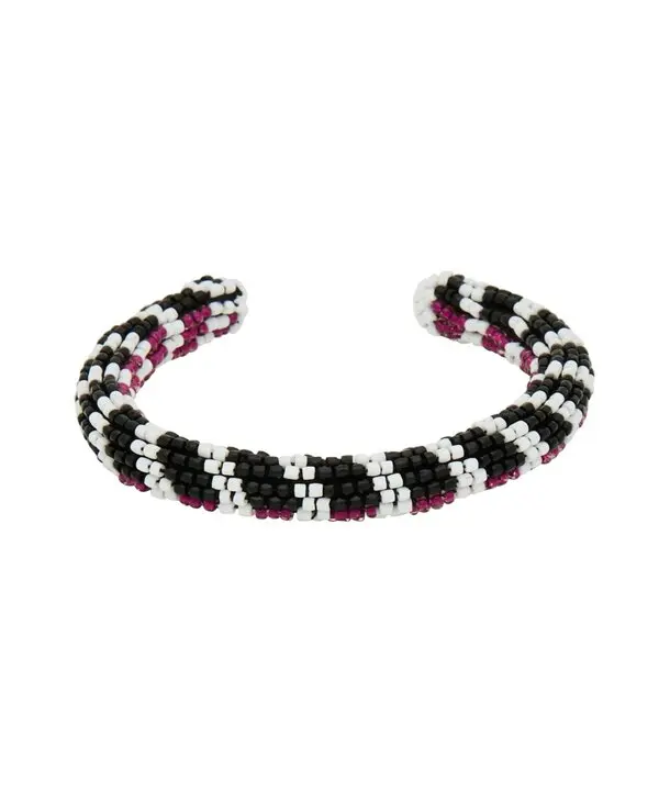 Isabel Marant Étoile Woven Beaded Bracelet - Black