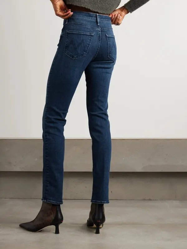 MOTHER High-rise Slim-fit Jeans
