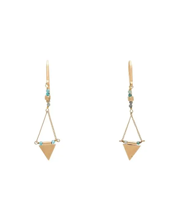 Isabel Marant Étoile Metal Fishhook Earrings