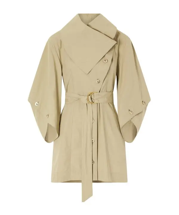 Zimmermann Valiant Utility Cotton-gabardine Mini Dress - No