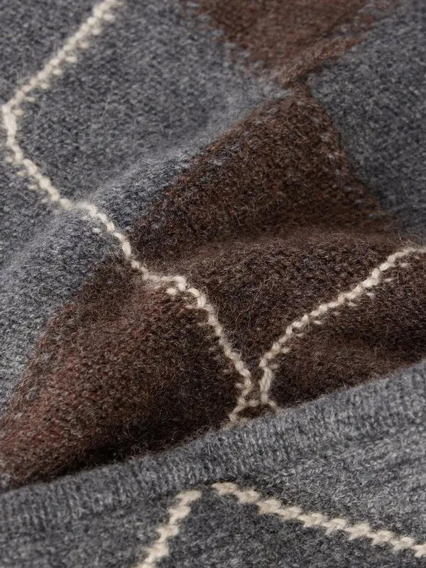 Daughter Ava Argyle Cashmere Scarf
