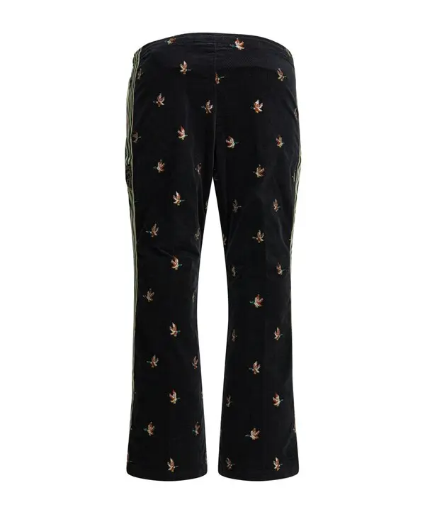 Kapital Striped Embroidered Trousers