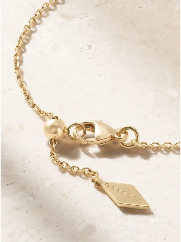 GARRARD 18-karat Gold And Diamond Necklace