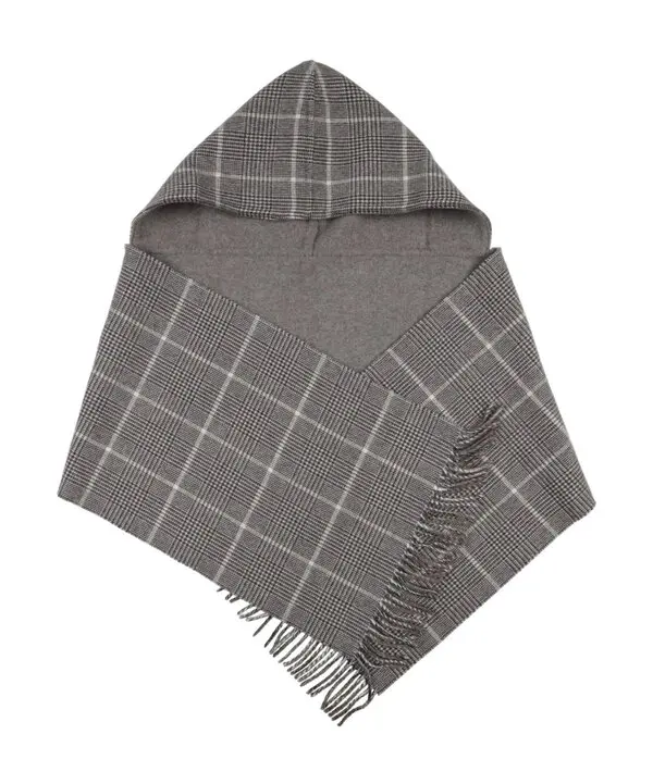 Brunello Cucinelli Plaid Cashmere Scarf