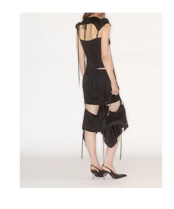 KNWLS Paneled Skirt