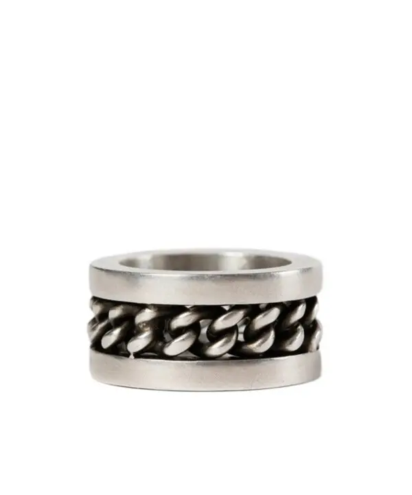 ANN DEMEULEMEESTER Marin Chain Ring - No