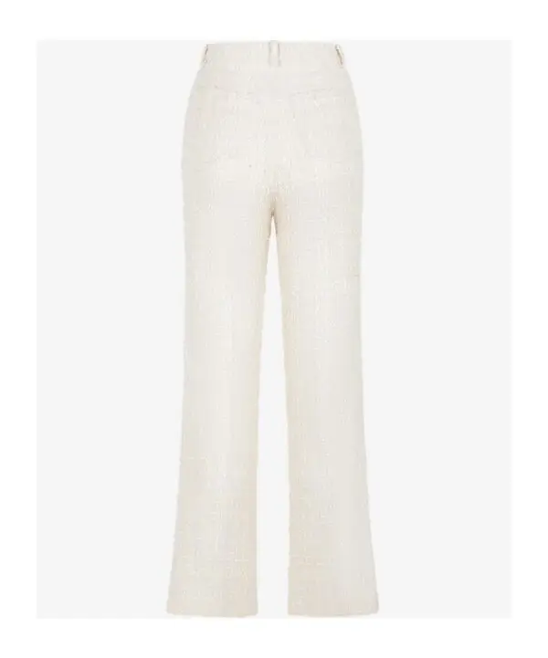 Giambattista Valli Glittering Tweed Wool Trousers