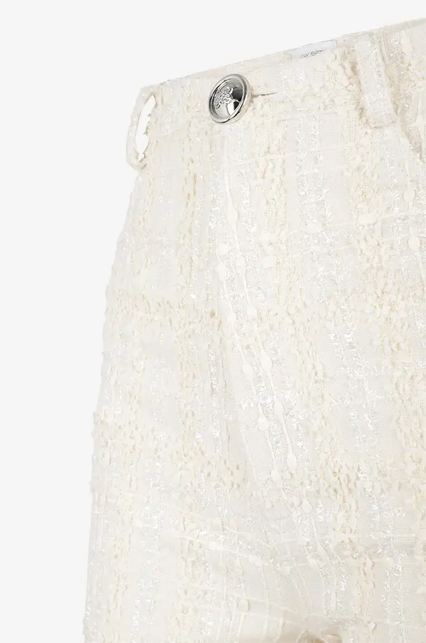 Giambattista Valli Glittering Tweed Wool Trousers