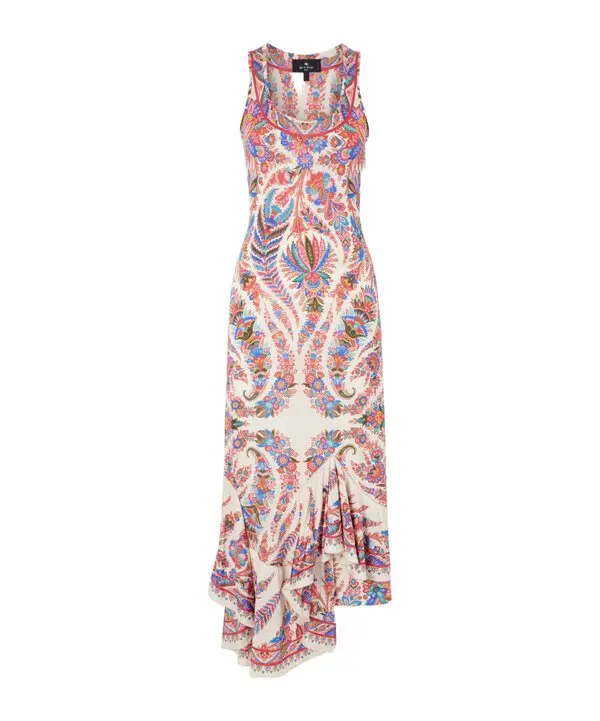 Etro Satin-jersey Midi Dress - No