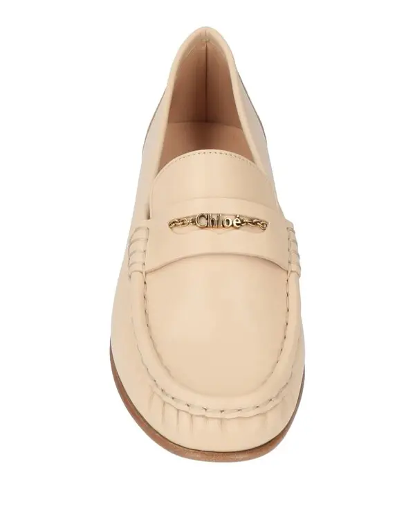 Chloé Minimalist Leather Loafers