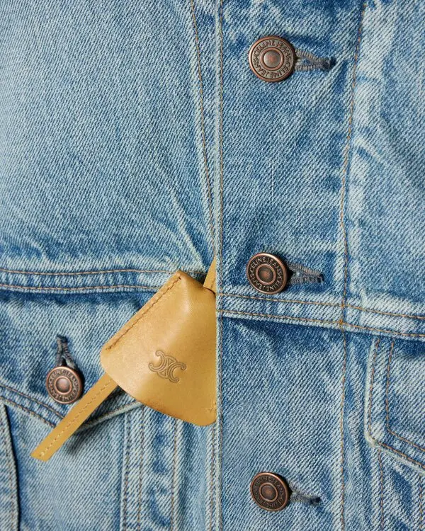 Celine Long-sleeve Denim Jacket