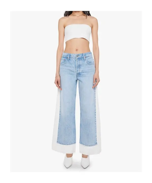 MOTHER The Nachio Double Dip Wide-leg Jeans