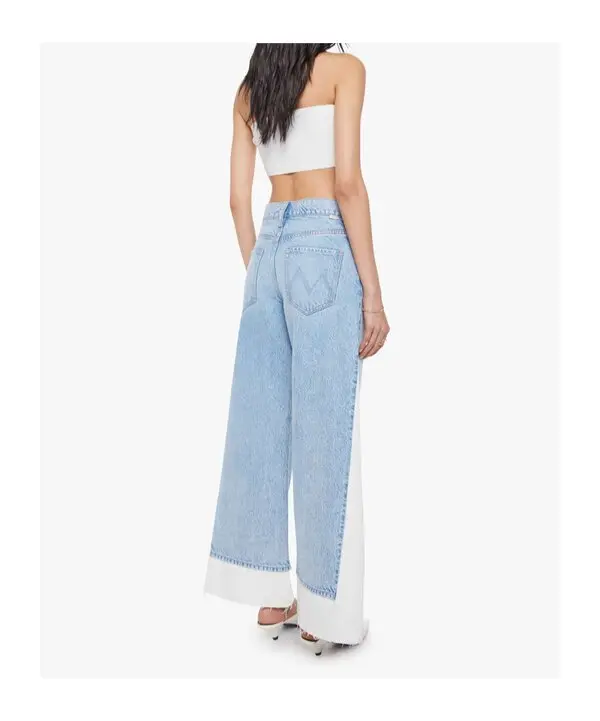 MOTHER The Nachio Double Dip Wide-leg Jeans