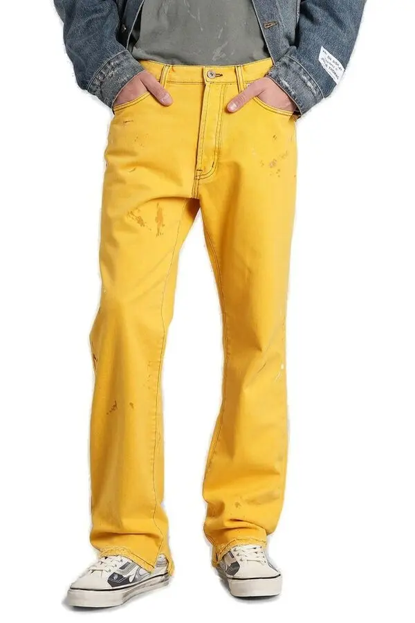 GALLERY DEPT. Flared Distressed Jeans