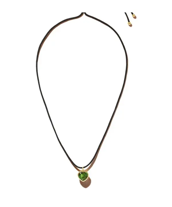 Ileana Makri Diamond And Cord Necklace