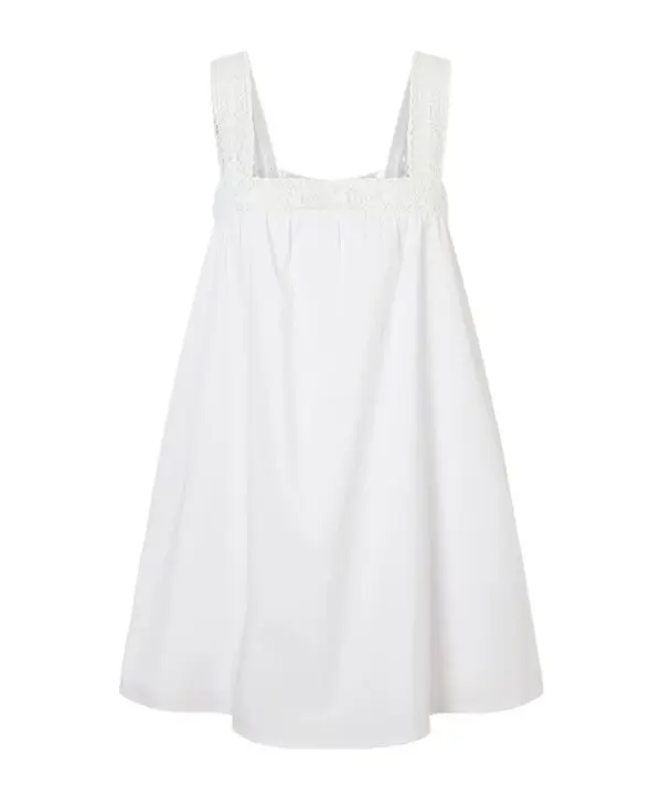 Staud Cotton-blend Mini Dress - No