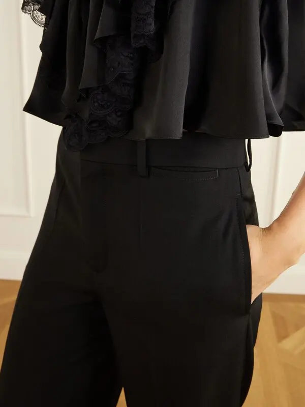 Chloé Belt Loop Casual Pants