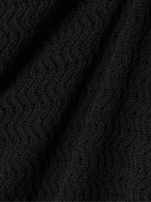 Victoria Beckham Thin Knit Polo Shirt