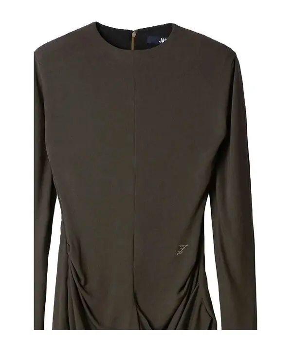Jacquemus Draped Mini Dress - No