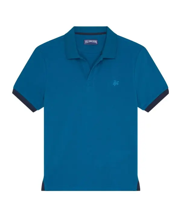 Vilebrequin Contrast-trim Logo Polo Shirt