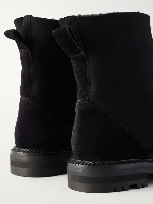 Manolo Blahnik Suede Ankle Boots
