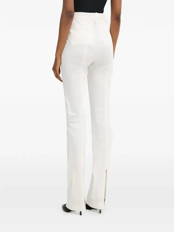 Pinko Split-hem Slim-fit Trousers