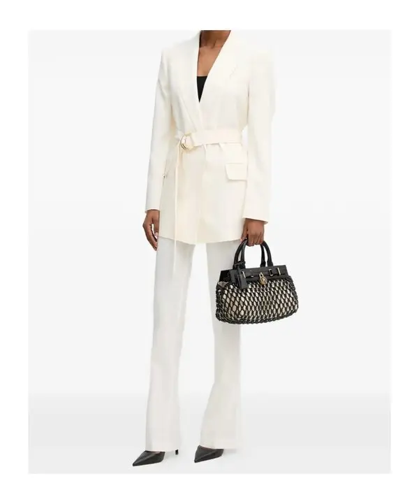 Pinko Split-hem Slim-fit Trousers