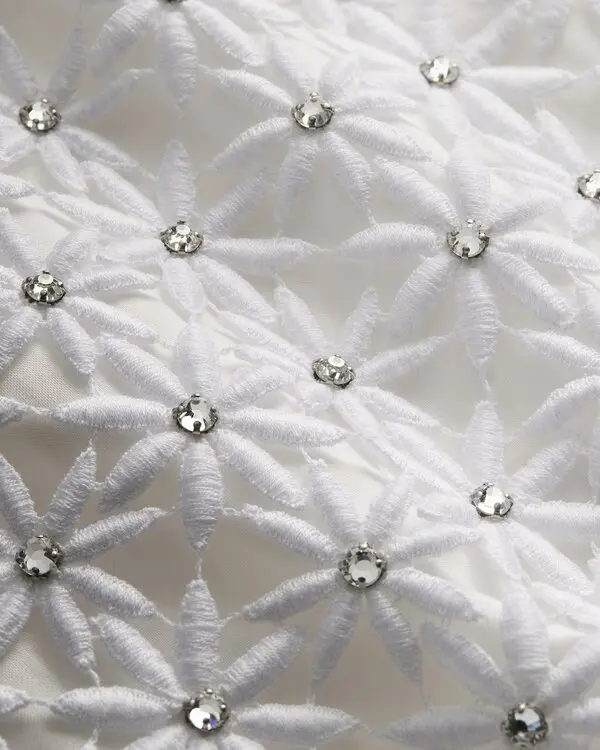 Dior Dioriviera Embroidered Mid-length Dress