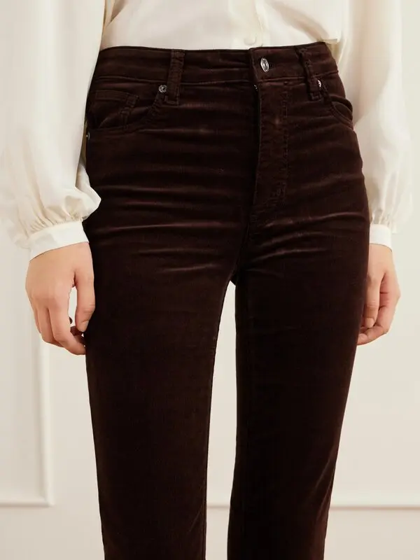 FRAME High-rise Wide-leg Pants