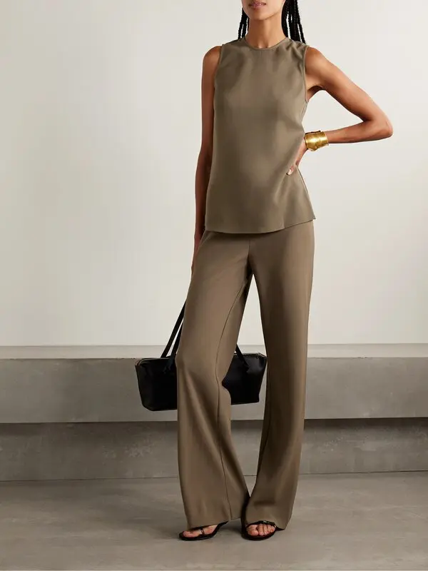 Staud Elastic Waist Pants