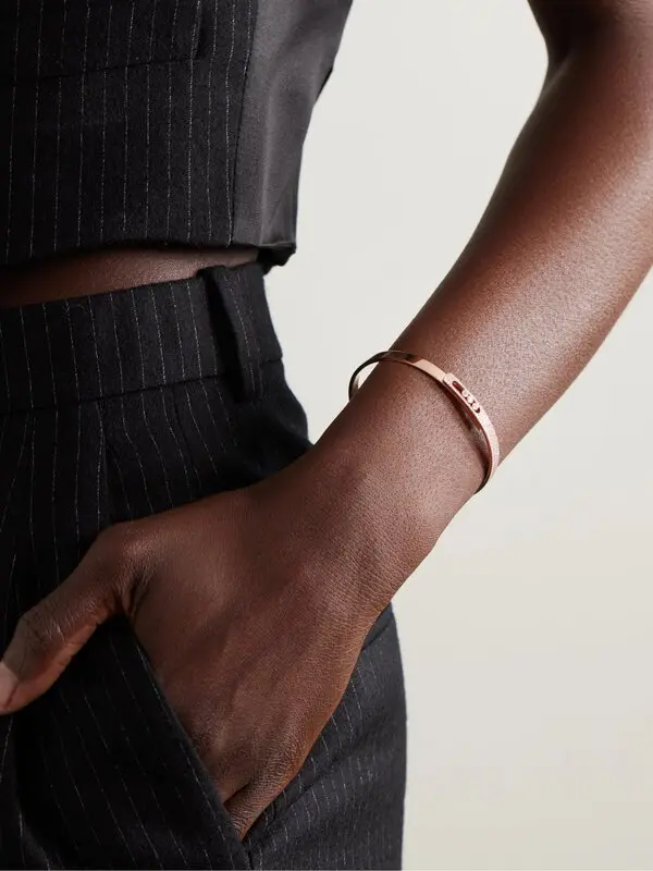 Messika Move Noa 18-karat Rose Gold Diamond Bracelet