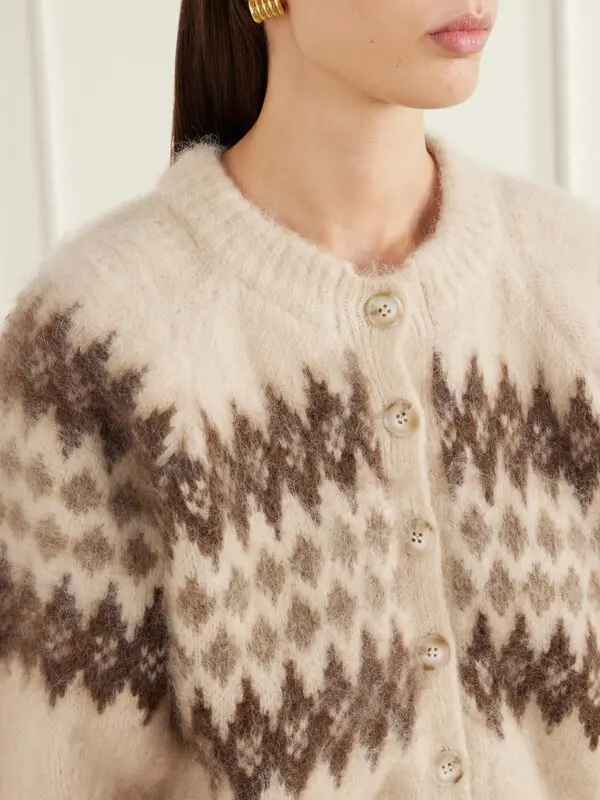 Citizens Of Humanity Brushed Alpaca And Wool-blend Cardigan
