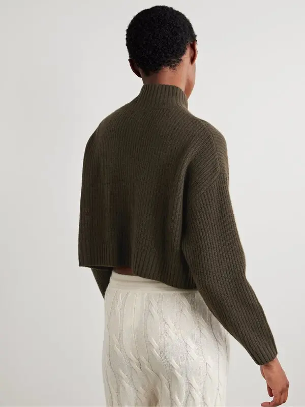 Staud Cashmere Short Sweater