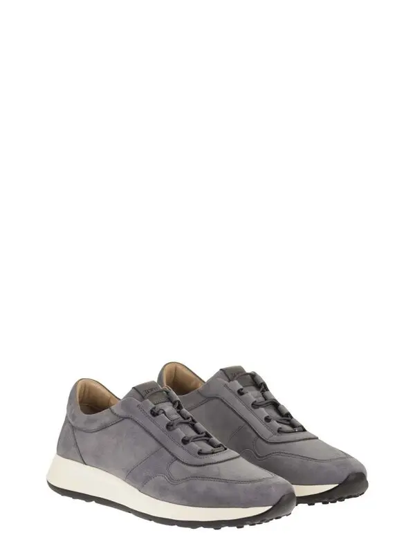 TOD'S Red Dot Lace-up Sneakers
