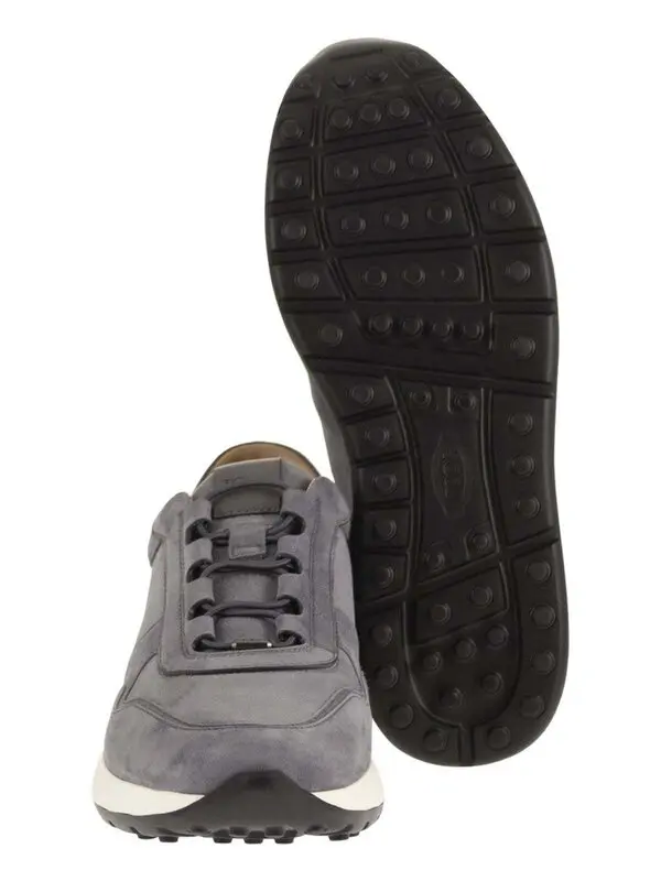 TOD'S Red Dot Lace-up Sneakers