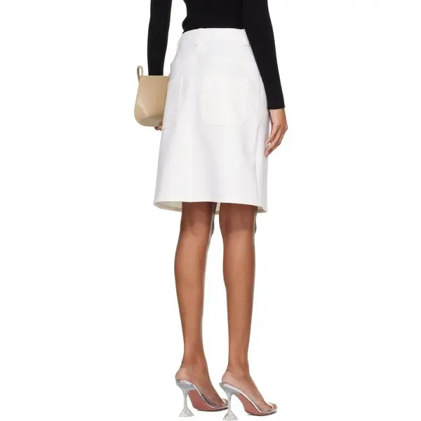 COURREGES Snap-button Skirt