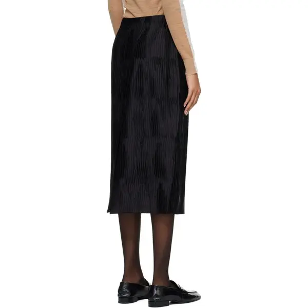 RÓHE Finely Pleated Midi Skirt
