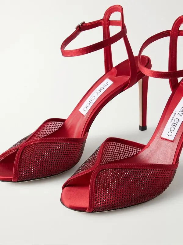 JIMMY CHOO Glossy High-heeled Shoes
