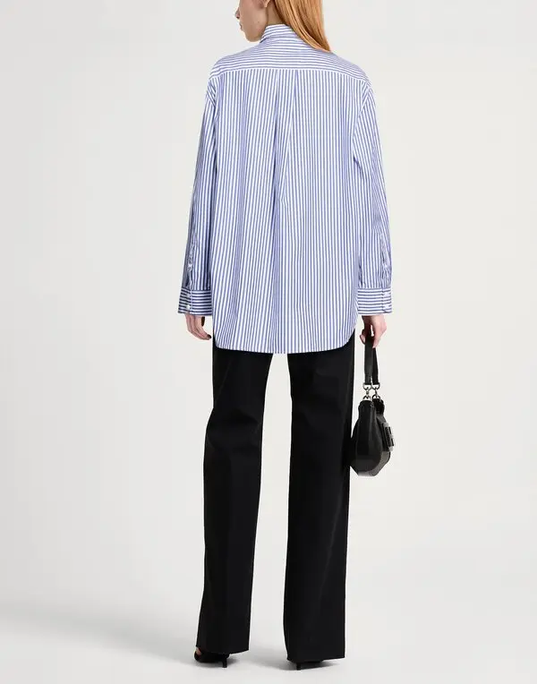 Rag & Bone Striped Long-sleeved Long Shirt