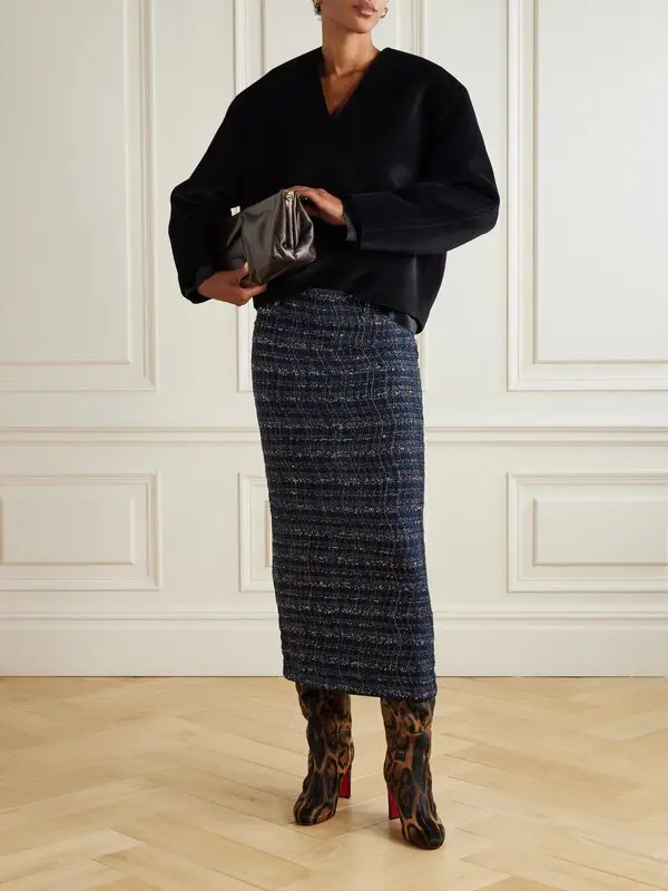 Missoni Colorful Jacquard Midi Skirt