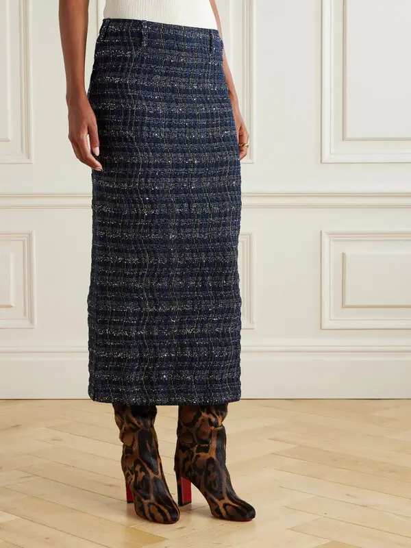 Missoni Colorful Jacquard Midi Skirt