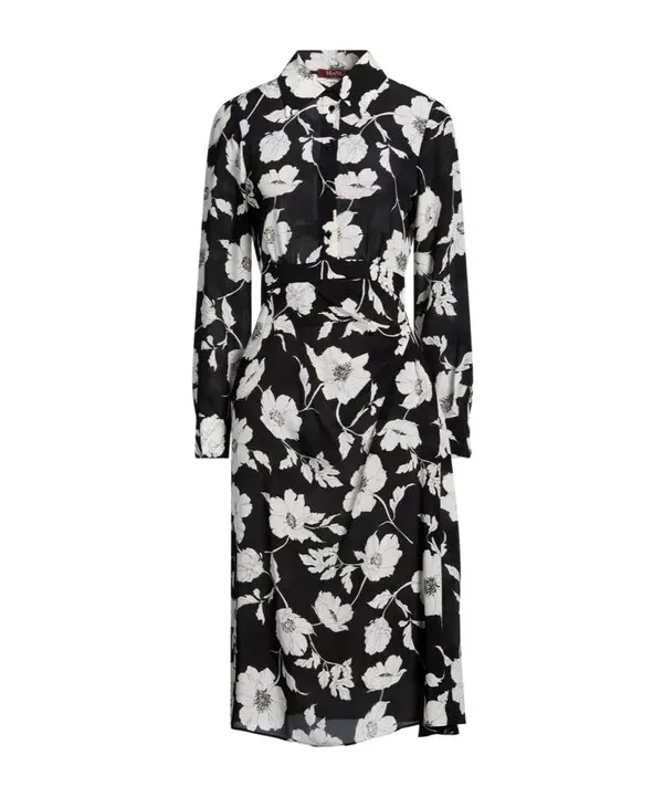 Max Mara Floral Shirt Dress