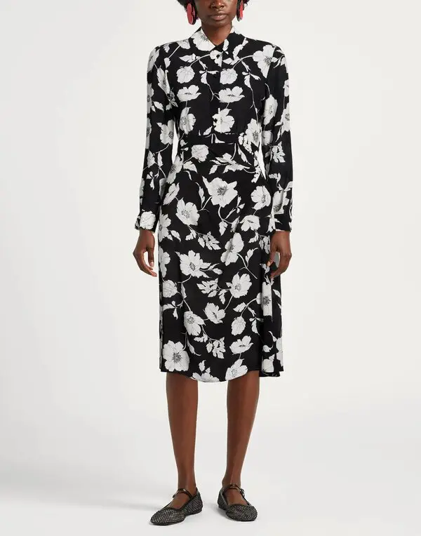Max Mara Floral Shirt Dress