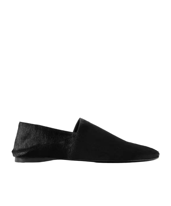 Tove Round Toe Fur Slides
