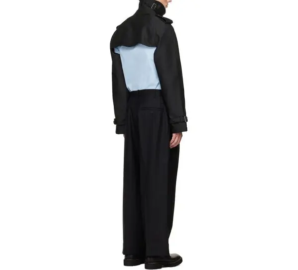 Comme Des Garçons Double-breasted Trench Coat