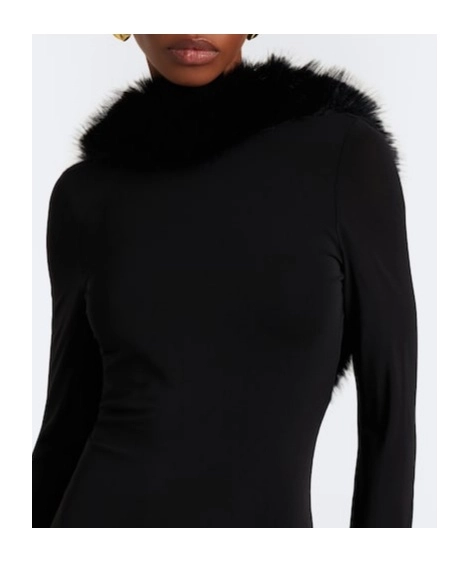 Nina Ricci Open-back Jersey Gown