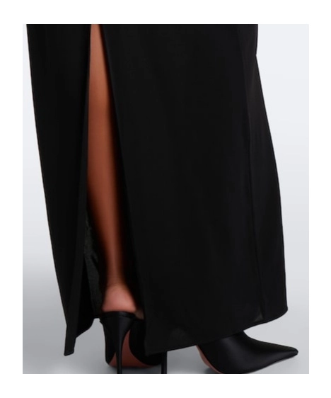 Nina Ricci Open-back Jersey Gown