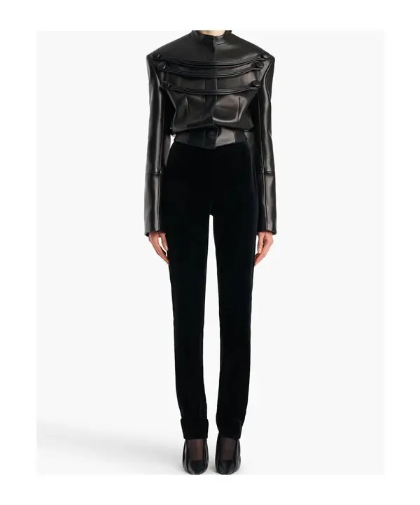 Khaite York Jacket With Cord Embroidery