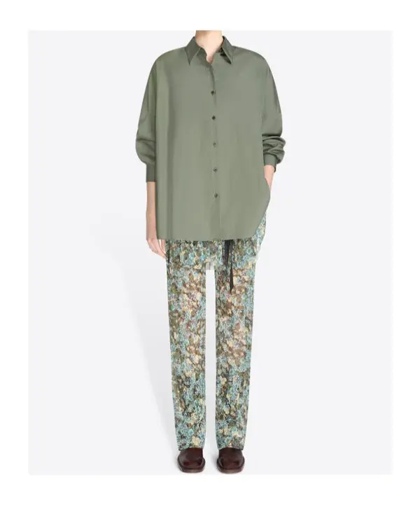Dries Van Noten Cotton Cocoon Shirt