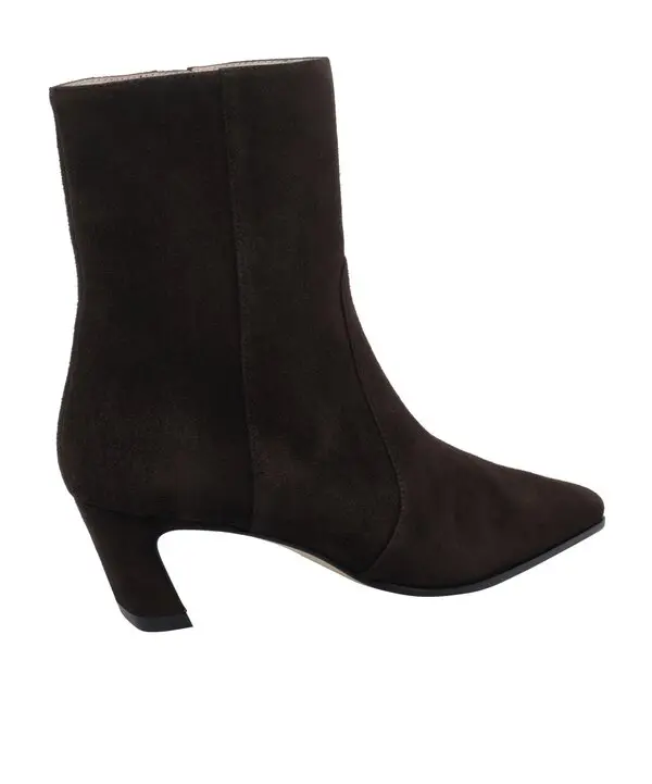 STUART WEITZMAN Pointed-toe High-heeled Ankle Boots